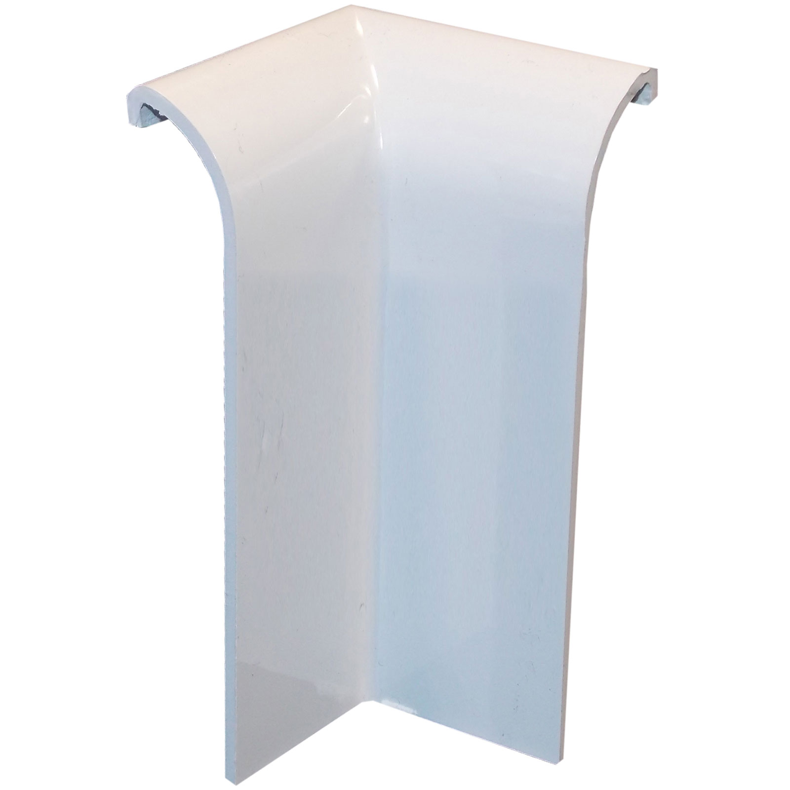 SureEdge White Drip/Gutter Trim Internal Corner (White | 100mm ...