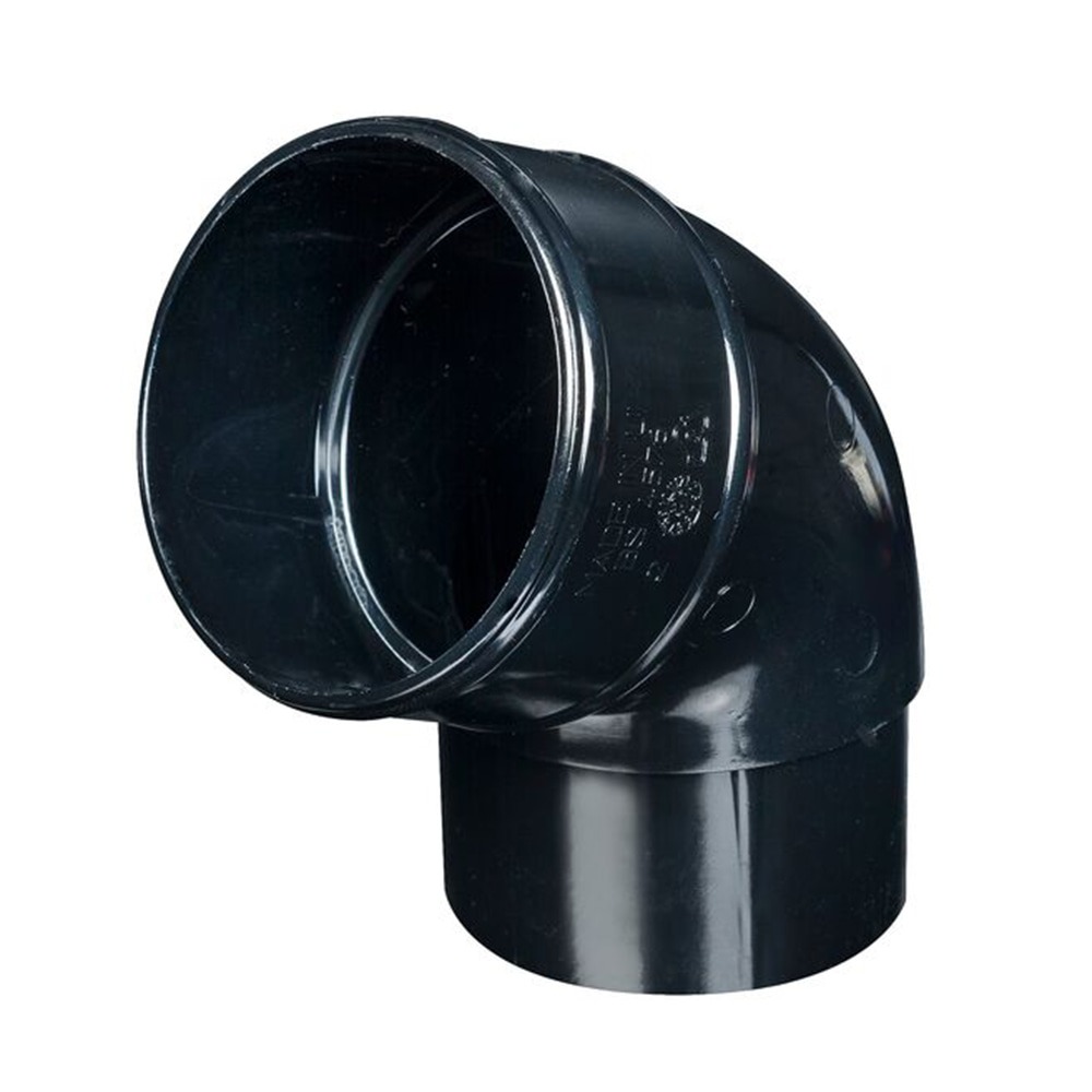 Black 68mm Round 112.5 Degree Offset Bend (Kayflow) | Plastic Building ...