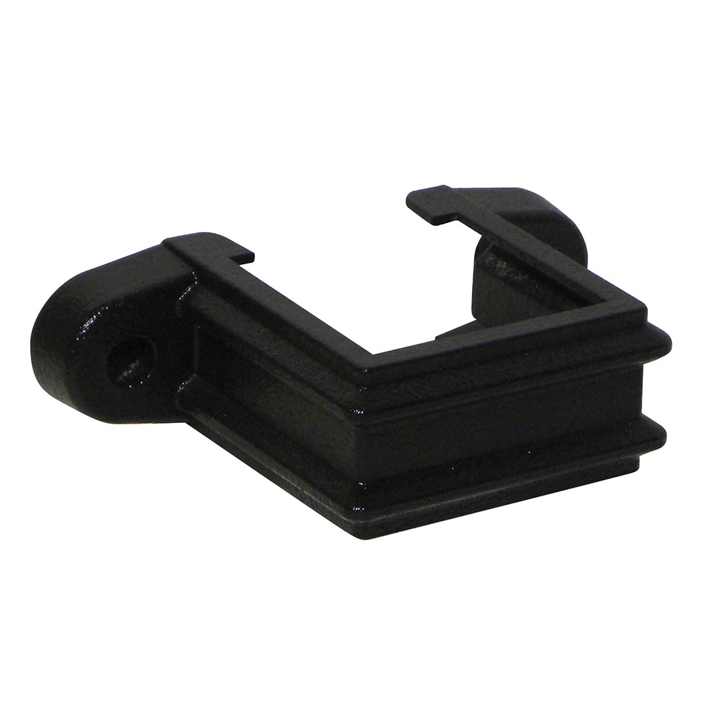 Cast Iron Effect 65mm Square Pipe Clip with Fixing Lugs (Kayflow ...