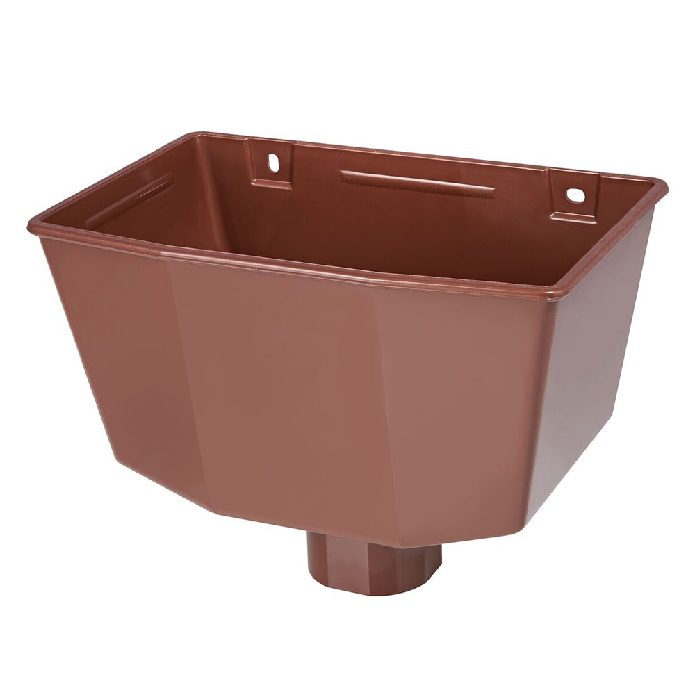 Brown 68mm Round or 65mm Square Hopper (Kayflow) | Plastic Building ...