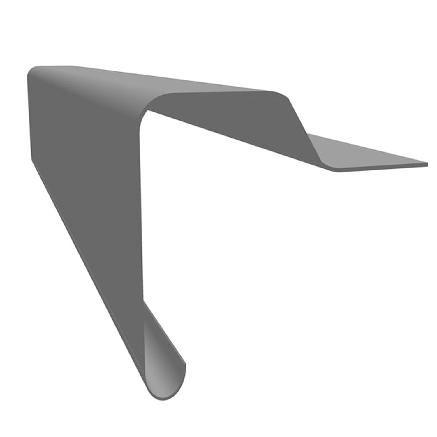 Upstand Fascia Trim (105mm x 3m | Res-Tec: ResTrims) | Plastic Building ...